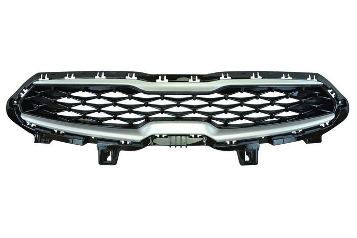 Решетка радиатора Kia Cerato 4 (2018-наше время) серебро (ID#1449779248 ...