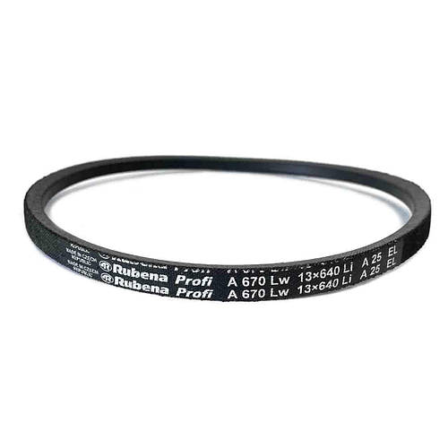 Ремінь A670 Rubena (Чехія) клиновий | клиновий класичний A 25 | 13/A ...