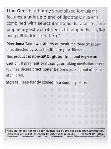 Купить Липо-Ген, Lipo-Gen, Metagenics, 270 Taблеток, цена 4591 грн ...