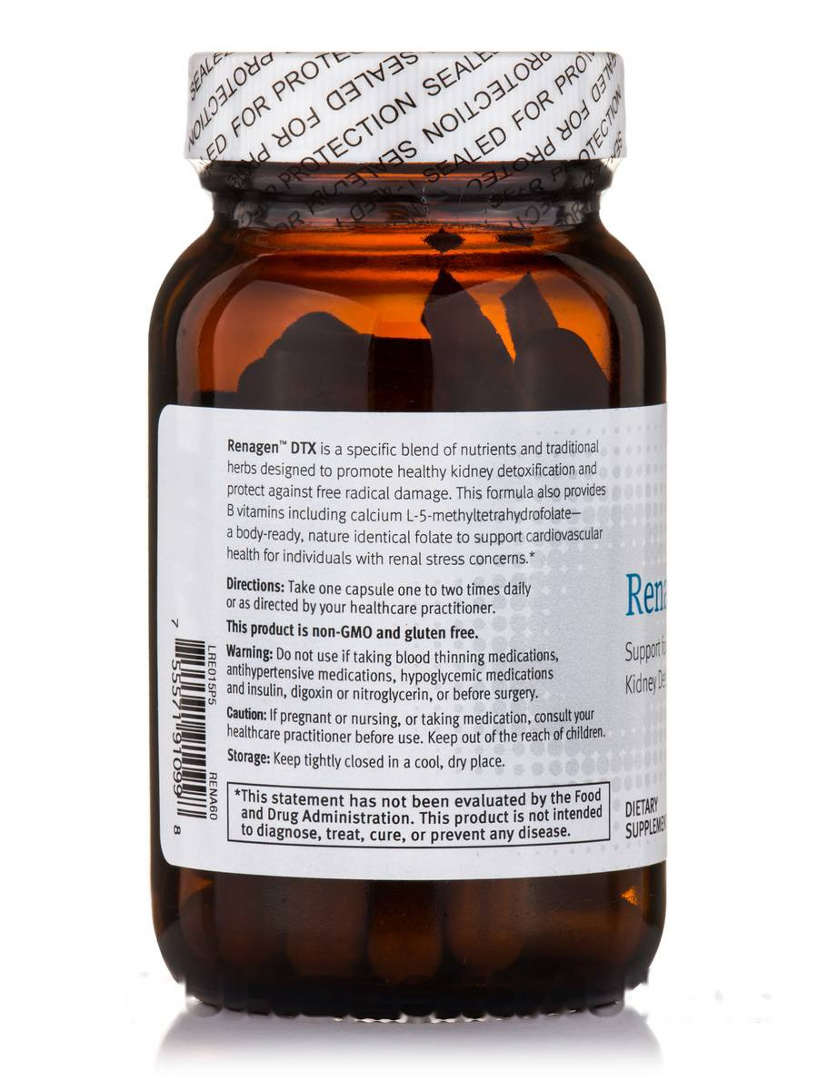 Купить Ренаген DTX, Renagen DTX, Metagenics, 60 Капсул, цена 2733 ...