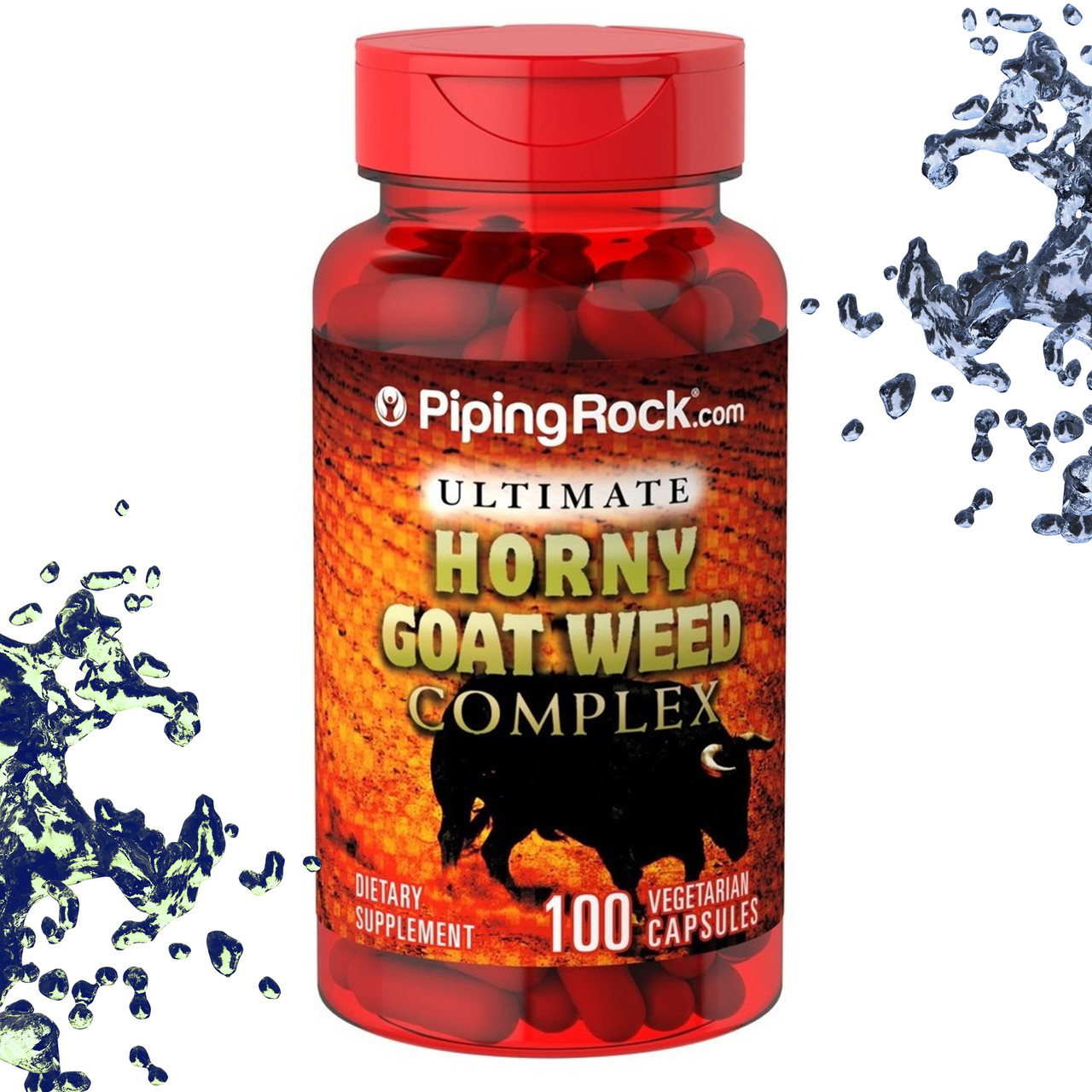 Бустер тестостерону Piping Rock Horny Goad Weed Complex 100 капсул (ID ...