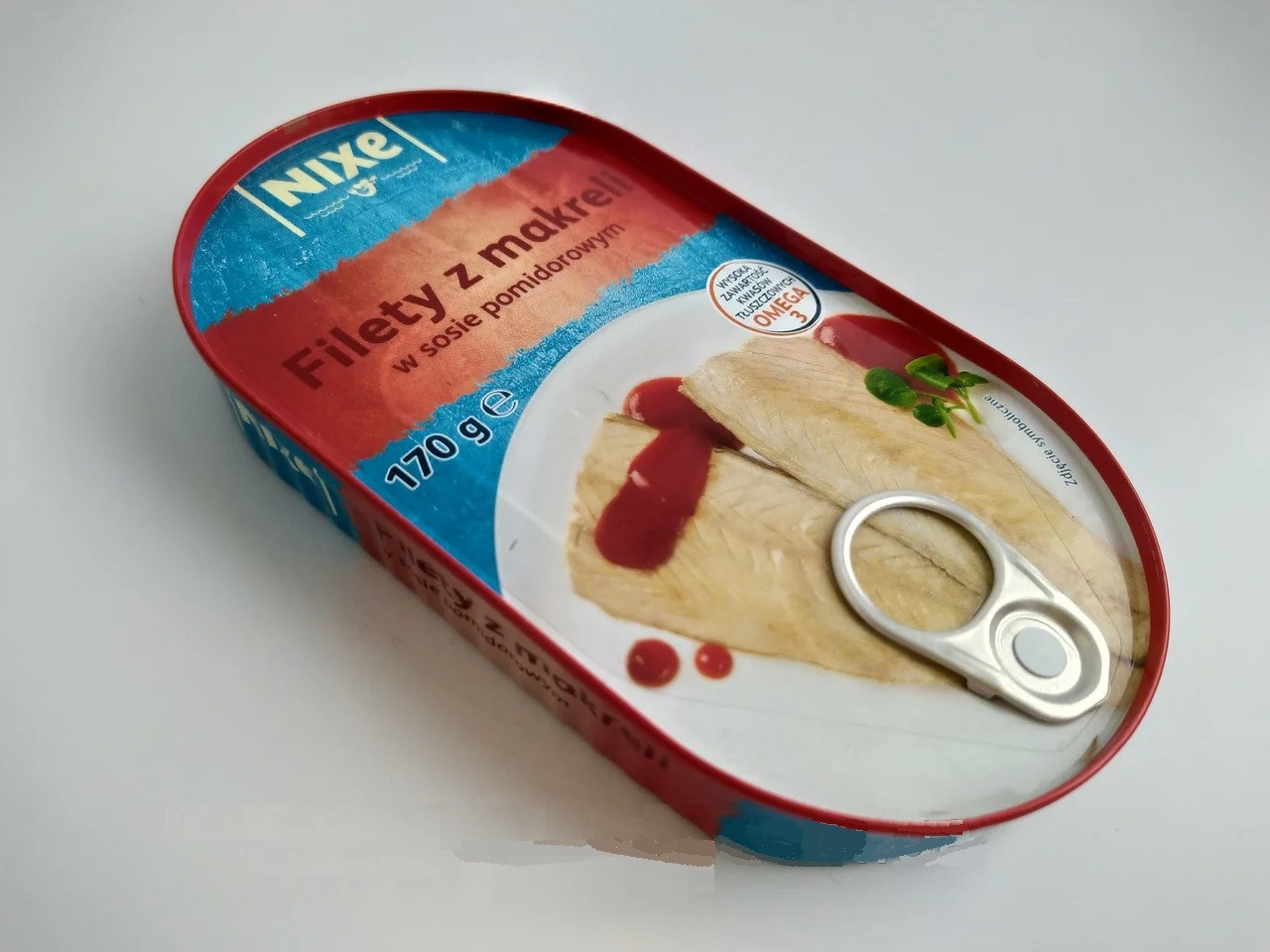 Філе макрелі в томатному соусі Nixe Filety z makreli w sosie ...