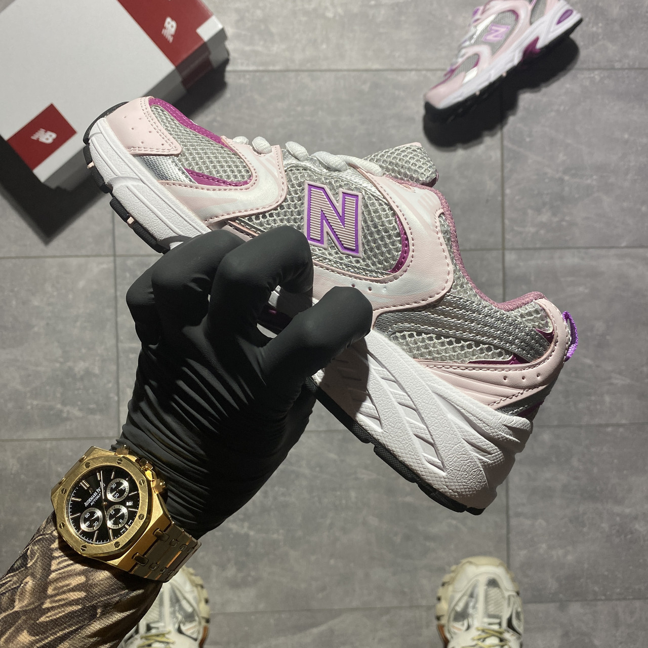 Женские кроссовки New Balance 530 Pink, розовые кроссовки нью беленс ...