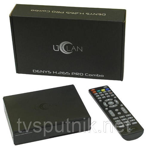Купить Спутниковый Комбо тюнер UClan DENYS H.265 PRO Combo, цена 2856 ₴ — Prom.ua (ID#665636245)