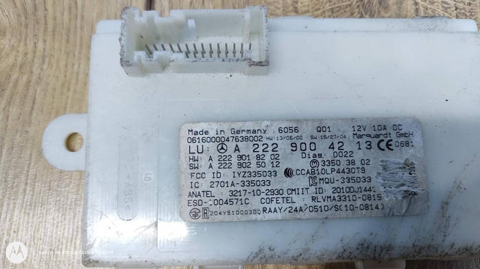 Блок электронный Mercedes Benz W205, W222, X253, C253, W217 2229004213 ...