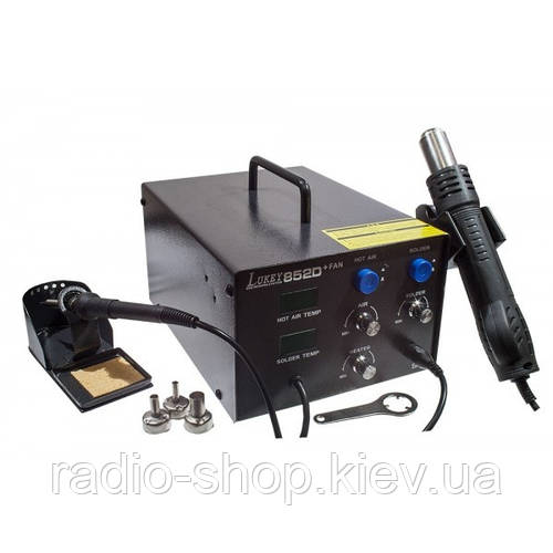 Паяльна станція LUKEY 852D+FAN (ID#67450931), ціна: 4100 ₴, купити на ...