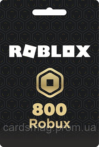 Roblox Gift Card: 800 Robux, ціна: 600 ₴, купити на Prom.ua