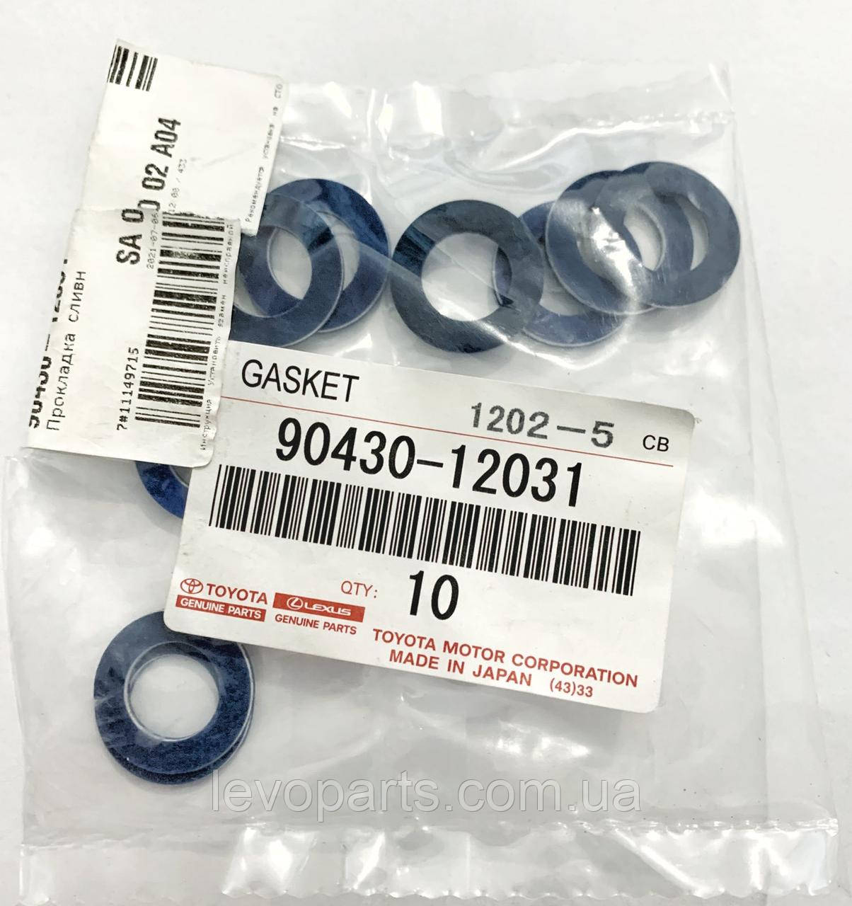 Прокладка (кольцо) сливной пробки Toyota Camry 30 40 50 55 60 70 ...