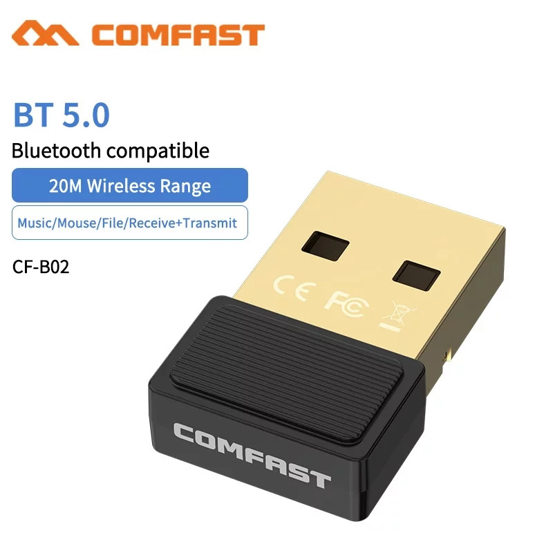 Bluetooth 5.0 USB адаптер Comfast CF-B02 (ID#1454782486), ціна: 296 ...