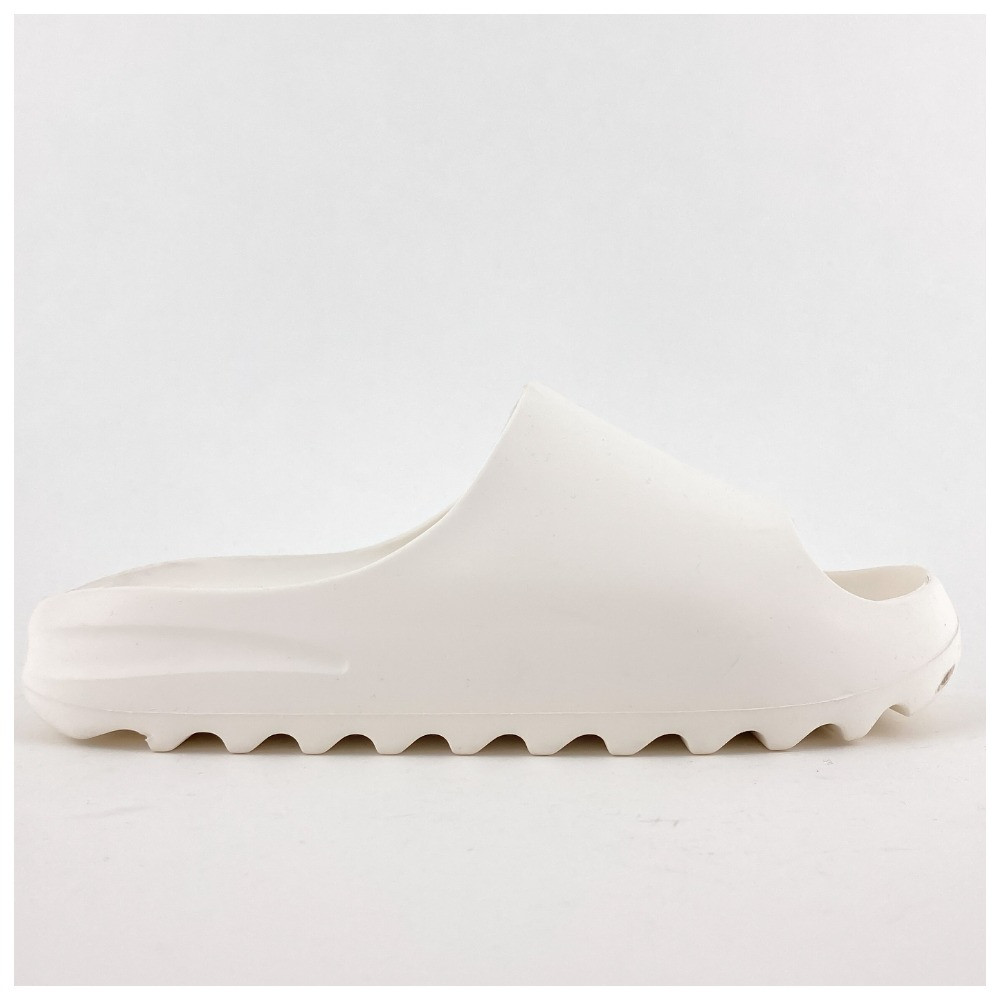 Купить Женские шлепанцы Adidas Yeezy Slides Bone White, белые шлепки ...