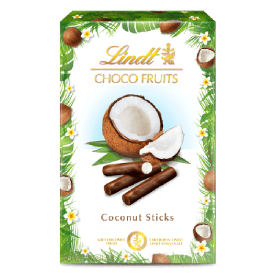 Конфеты Lindt Choco Fruit Coconut Sticks - купить недорого, Prom.ua ...