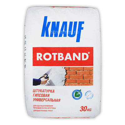 Knauf rotband 30кг - купить недорого на Prom.ua: цены, акции и отзывы | Украина, Киев