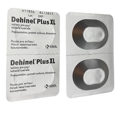 Дехінел Плюс XL Dehinel Plus XL (2 таб.), ціна 130 грн — Prom.ua (ID ...