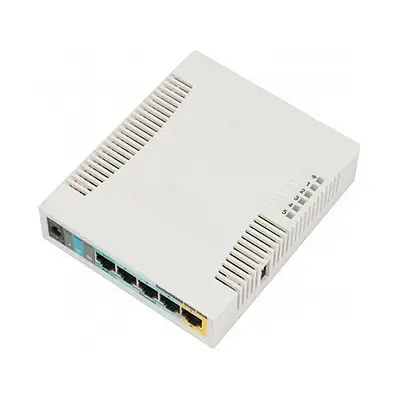 Wi-Fi Роутер MikroTik RB951Ui-2HND (N300, 600MHz/128Mb, 5х100Мбит ...