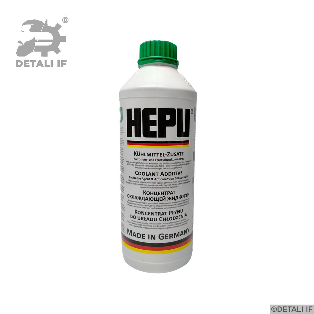 Купити Антифриз зелений концентрат HEPU P999-GRN 1.5л, ціна 319 ...
