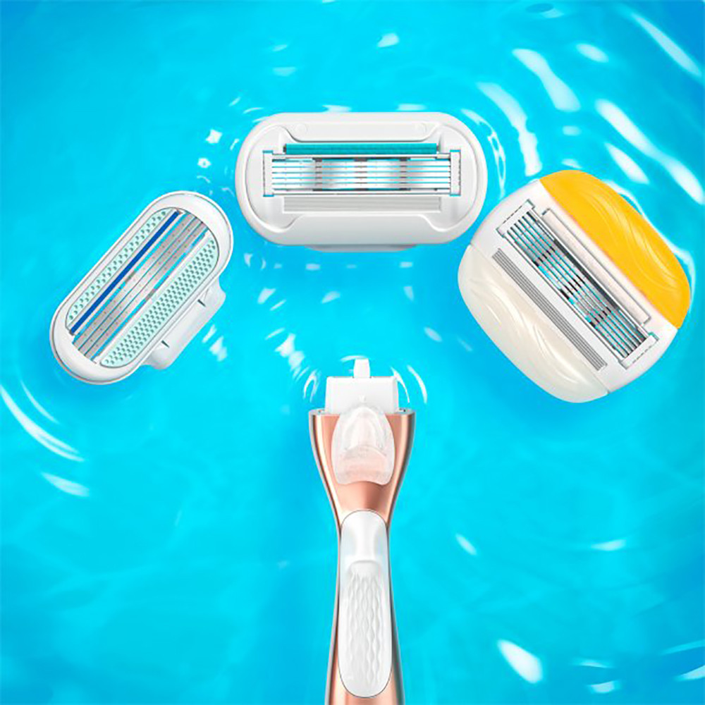 Станок с 1 сменной кассетой Gillette Venus RoseGold Extra Smooth ...