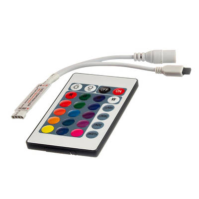 Контролер RGB 12V 3*2A, з пультом дистанційного керування 24 кнопки ...