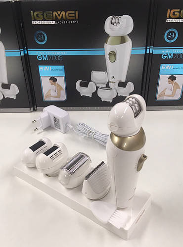 Епілятор 5в1 Gemei GM-7005 (par_GM-7005), ціна 889 грн — Prom.ua (ID ...
