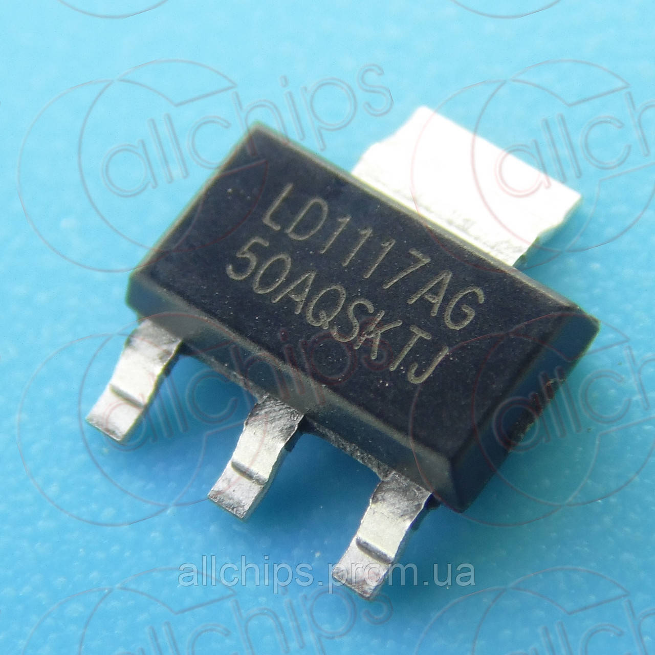 Купить Стабилизатор 5В 1А UTC LD1117AG-50-AA3-A-R SOT223, цена 12.42 ...