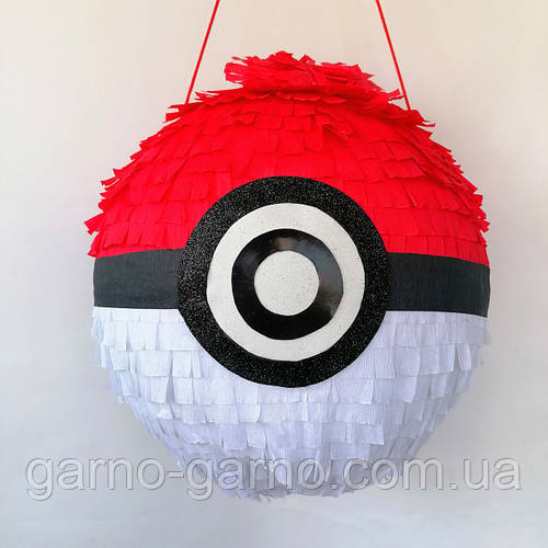 Купити Куля піньята покебол покемон pokemon pokeball для свята на день ...