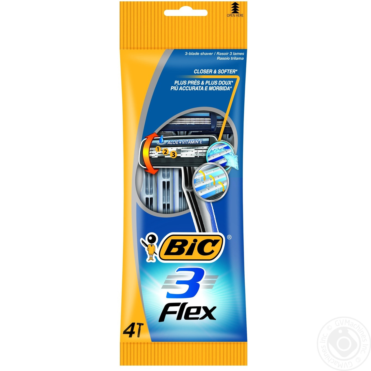 Купить Бритва для гоління BiC Flex 3, цена 98.80 грн — Prom.ua (ID#1458123002)
