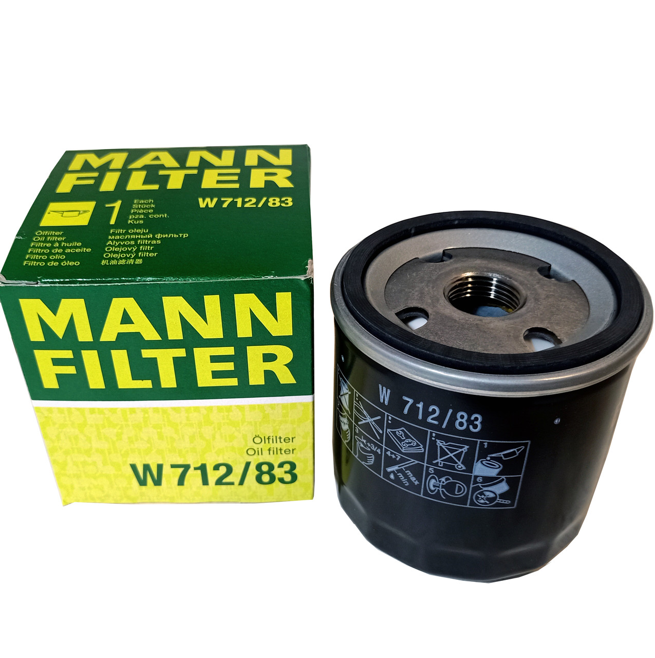 Фильтр масляный FORZA/LEXUS RX 350 MANN, W712/83, цена 248 грн — Prom.ua (ID#1458203268)