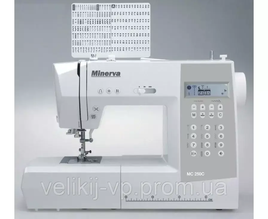 Компьютеризированная Швейная Машина MINERVA MC 250C — Купить Недорого ...