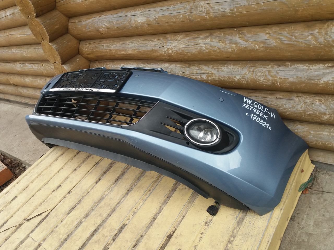 Бампер ПЕРЕДНІЙ 5K0807221 в зборі VW Golf VI, хетчбек 2008-2013 ...