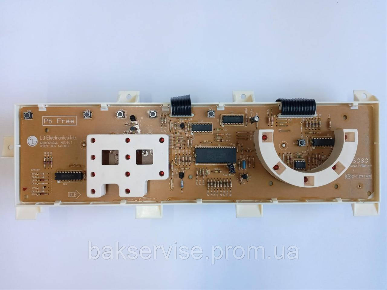 Модуль управления стиральной машины LG 6870EC9174A б/у (ID#1459451863 ...