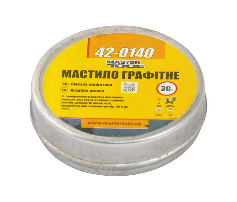 Купити Мастило графітне MASTERTOOL 30 г жість 42-0140, ціна 36.54 ₴ - Prom.ua (ID# 1459689304)