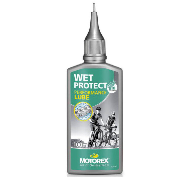 Смазка для Цепи Велосипеда MOTOREX WET PROTECT (100 Мл) для Влажных ...
