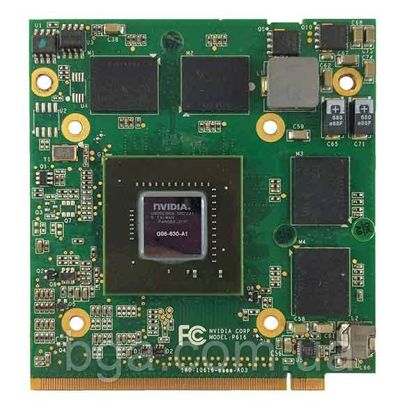 Купить Видеокарта 512MB nVidia GeForce 9600M GT P616 (G96-630-A1) MXM-2 ...