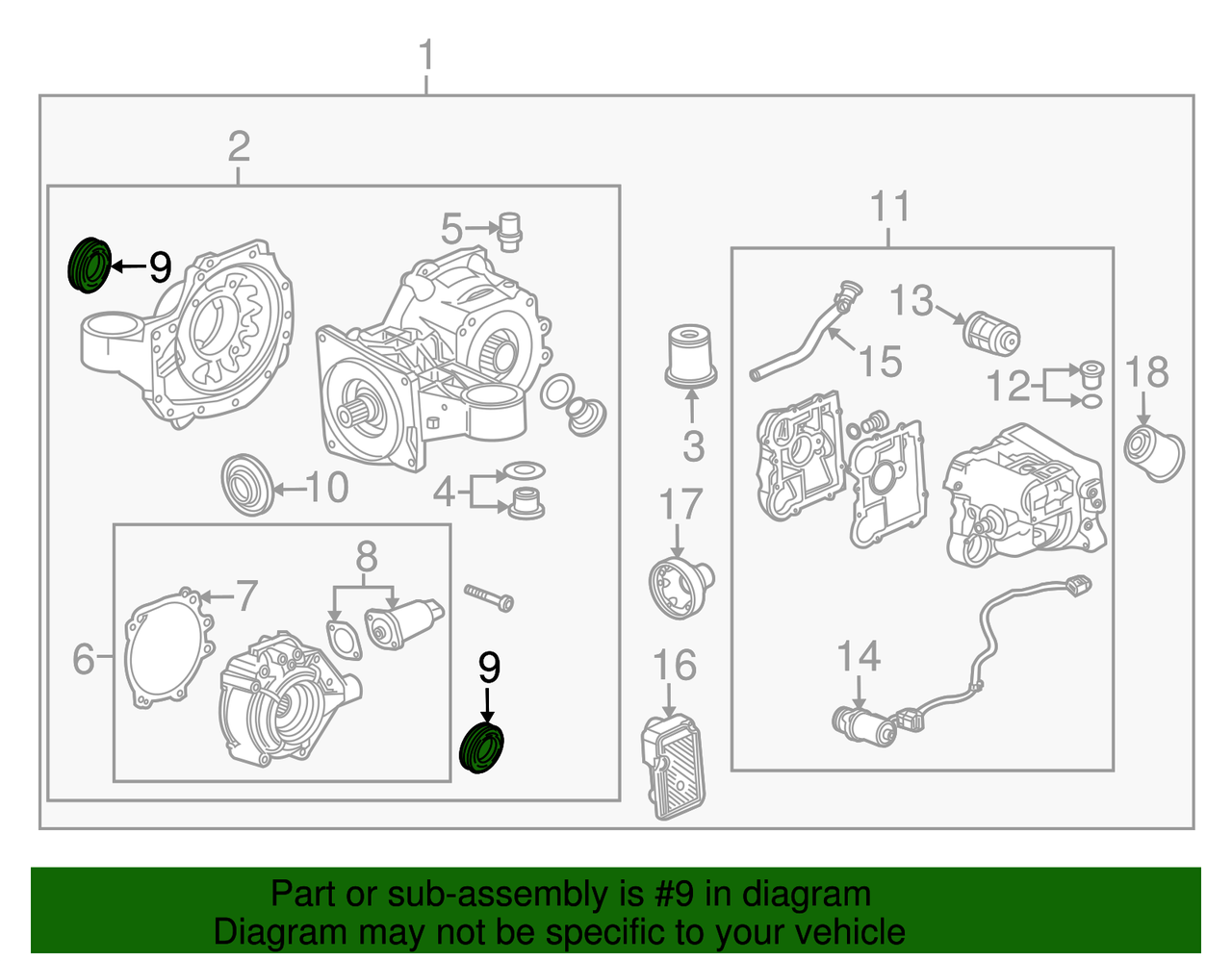 Сальник задньої півосі GM 20986535 OPEL Insignia & Buick LaCrosse ...