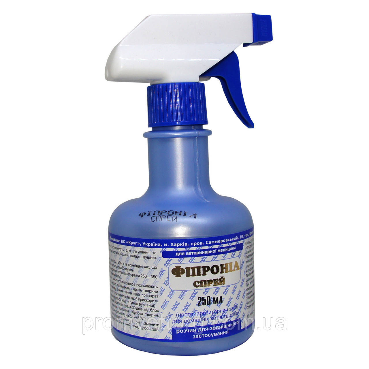 Купити Спрей «Фіпроніл Люкс» (250 мл)оригінал для котів і собак, ціна ...