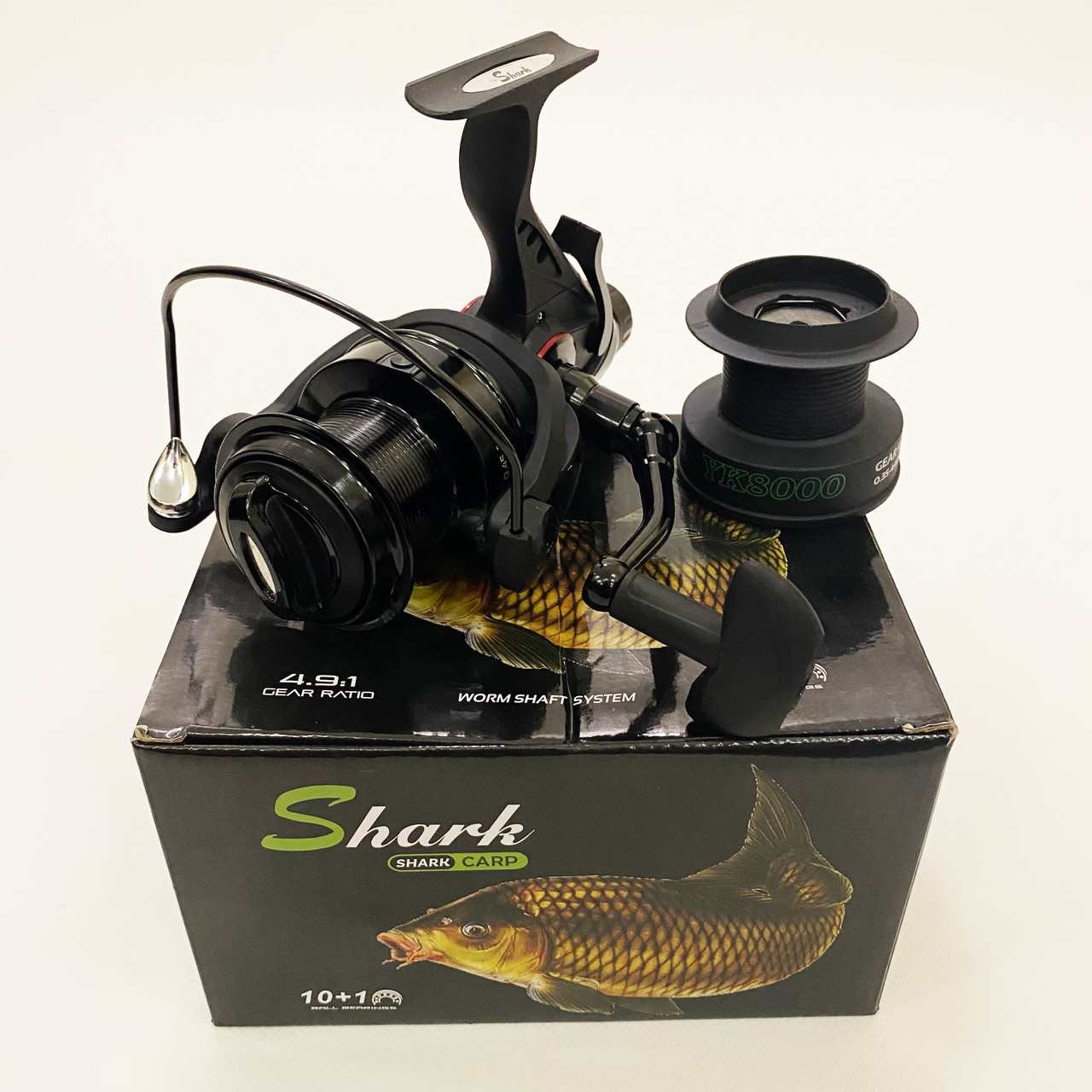 Катушка Shark Carp Pro YK 10 +1BB 8000 — Купить Недорого на Bigl.ua ...
