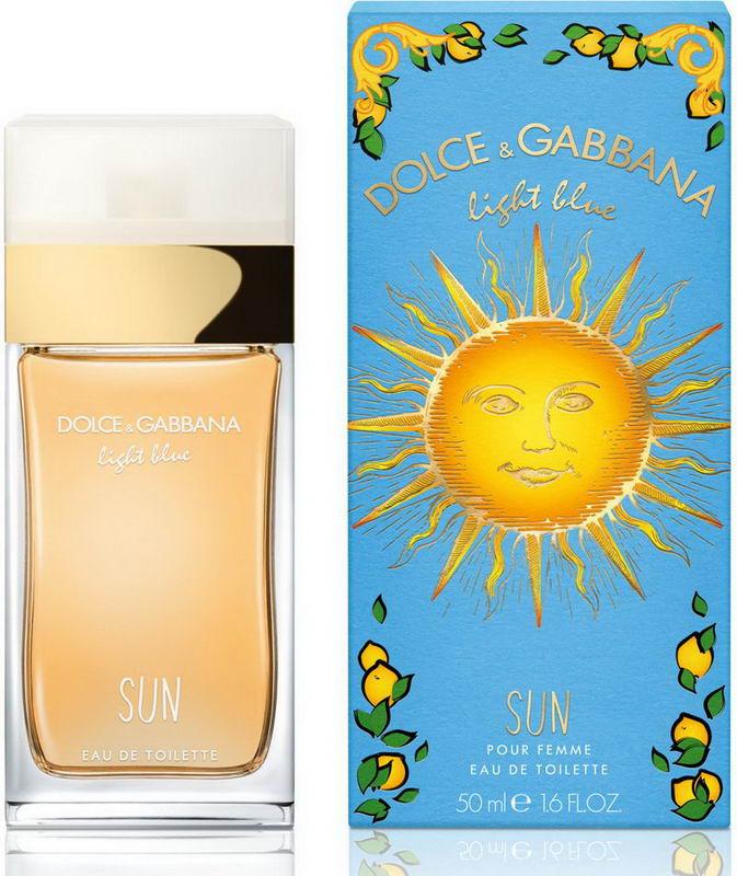 Оригинал Dolce Gabbana Light Blue Sun 50 мл ( Дольче габбана лайт блю ...