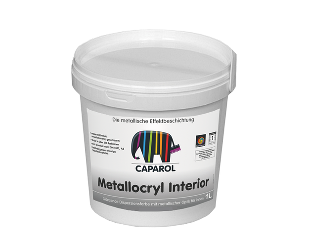 Купити Фарба "металік" CAPADECOR METALLOCRYL INTERIOR декоративна 1 л, ціна 1111.50 ₴ - Prom.ua ...