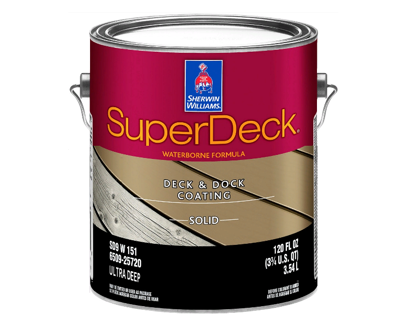 Краска акриловая SUPERDECK EXTERIOR DECK & DOCK ELASTOMERIC COATING для ...