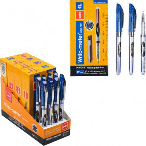 Ручка Cello Writo-meter 10км. масляная синяя (ID#1462806061), цена: 19. ...