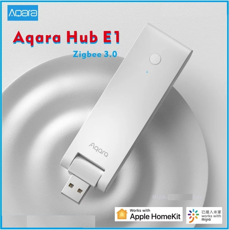 Купить ZigBee шлюз Aqara E1, ZigBee 3.0, для экосистем Xiaomi Mi Home и ...