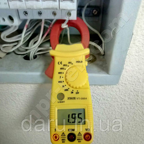 Купити Струмовимірювальні кліщі YINTE YT-0864 (600A, 600В, 2МОм), ціна ...