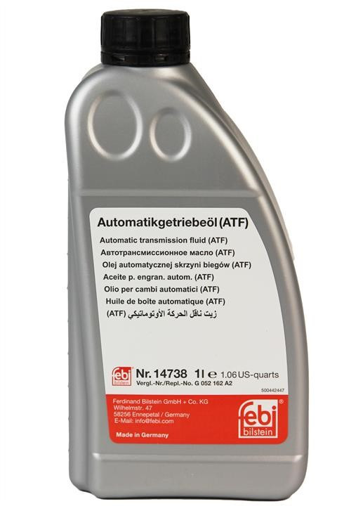 Масло трансмісійне Febi ATF MB 236.11, 1 л 14738, ціна 556.75 грн ...