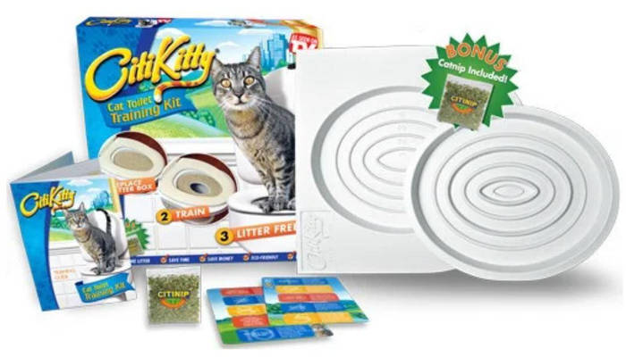 Система привчання кішок до унітазу Citi Kitty Cat Toilet Training (ID ...