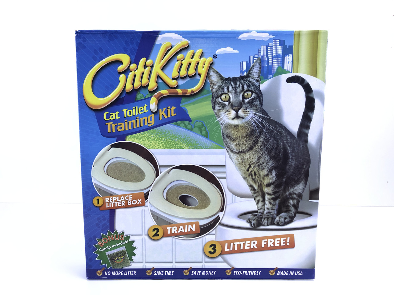 Система привчання кішок до унітазу Citi Kitty Cat Toilet Training (ID ...
