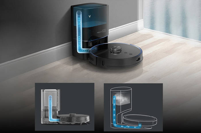 Купить Робот-пылесос Xiaomi VIOMI S9 Vacuum Cleaner Black с Влажной ...