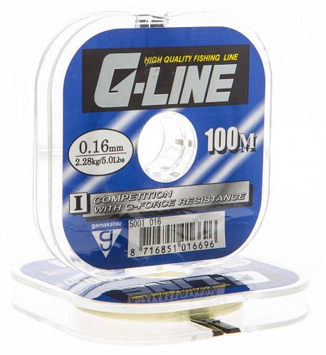 Леска Gamakatsu G-Line Competition 100m connected 0.18mm, 1.86kg, цена ...