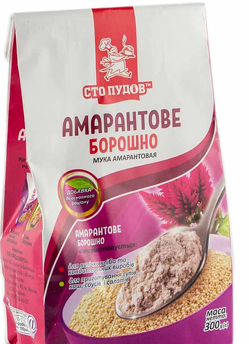 Купить Амарантовая мука(из семян амаранта), 300 грамм, цена 110 грн ...