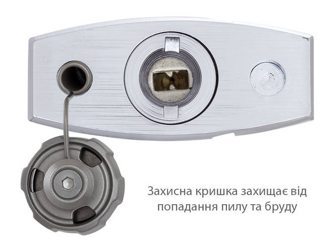 Купить Навесной замок ABLOY PLM330 SENTRY BA66EE 2KEY 25 мм 8 мм хром ...