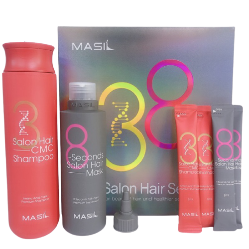 Набір засобів для відновлення пошкодженого волосся Masil 8 Seconds Salon Hair Set (ID#1456301828 ...