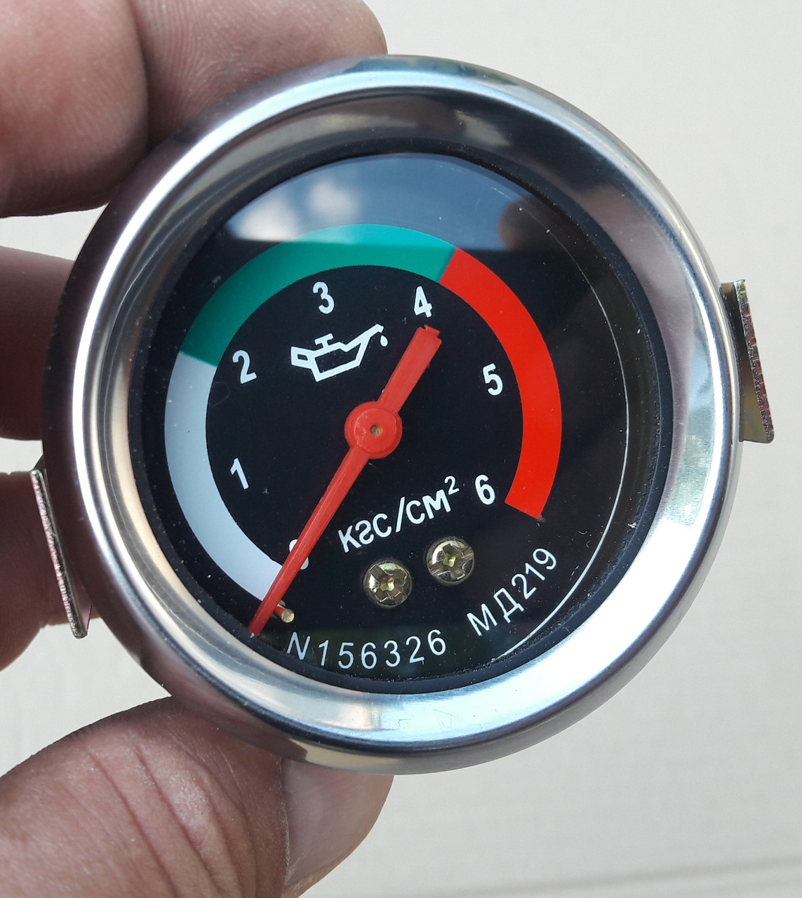 Указатель давления масла 0-6 механический (пр.Беларусь) (ID#1450456982 ...